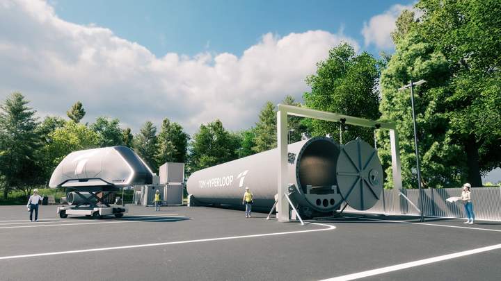 Першу станцію Hyperloop заклали в Німеччині — Finance.ua